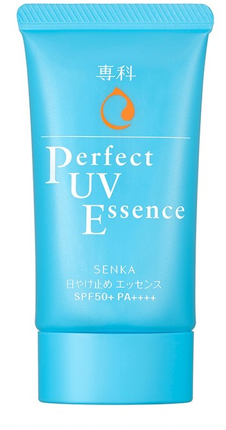 Tinh chất chống nắng dưỡng ẩm Shiseido Senka Perfect UV Essence 50g-Hàng Nhật Bản Mỹ Phẩm